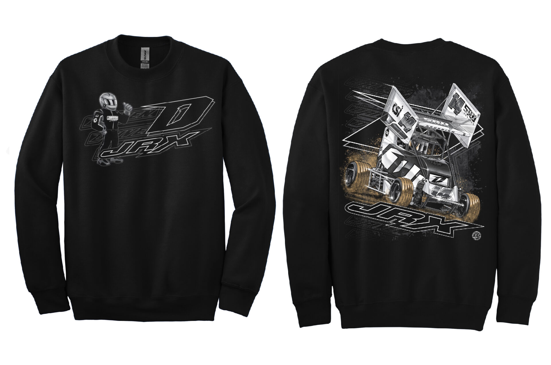 JRX - Driven Junior (CrewNeck Sweater) Adult - Driven Performance