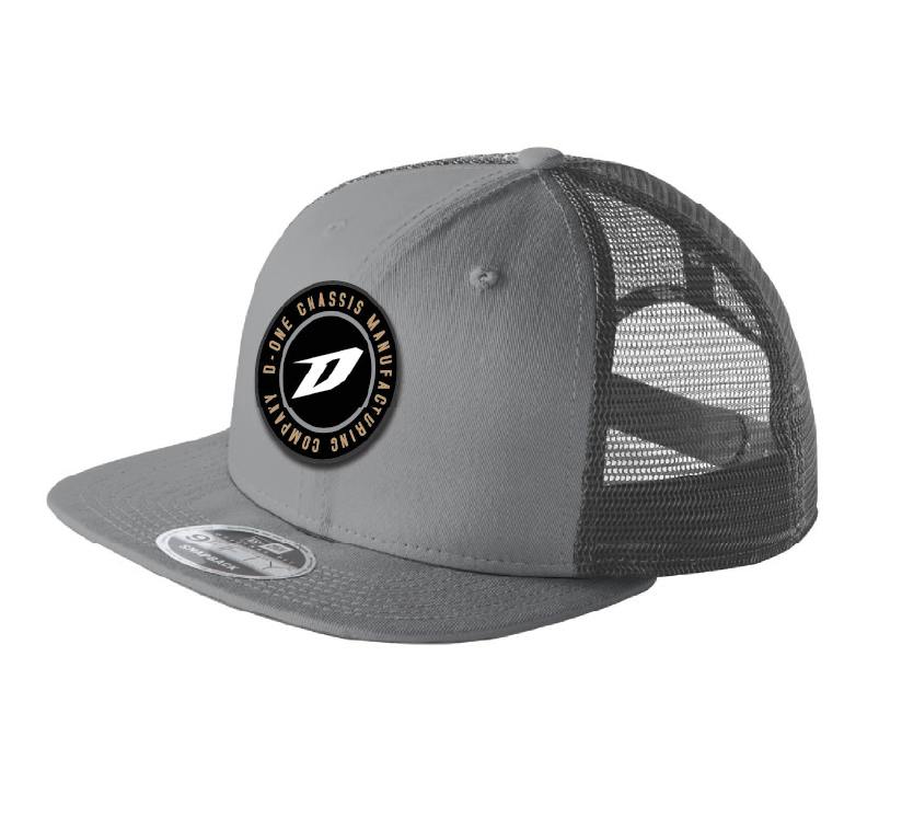D1 Manufactured - Hat (Mesh-SnapBack) Grey - Driven Performance