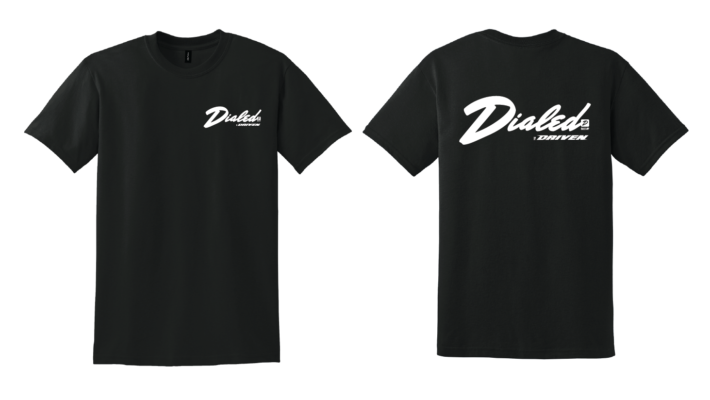 Dialed- T-Shirt (Black) - Driven Performance