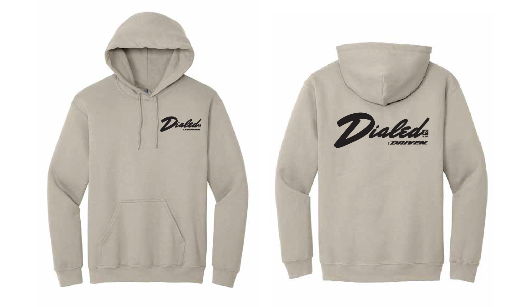 Dialed - Hoodie (SAND) - Driven Performance